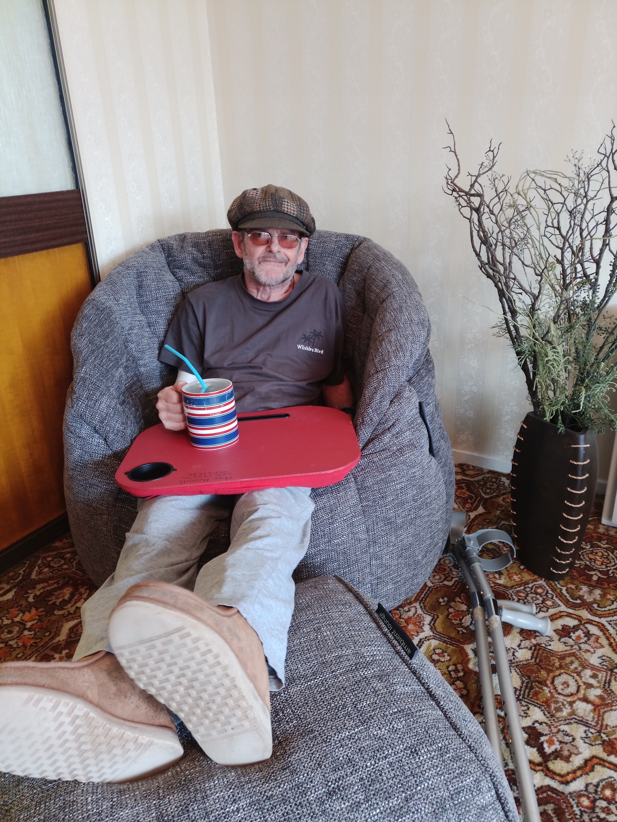 Mike Hamill and the Life Changing Butterfly Sofa - Bean Bag Furniture ...